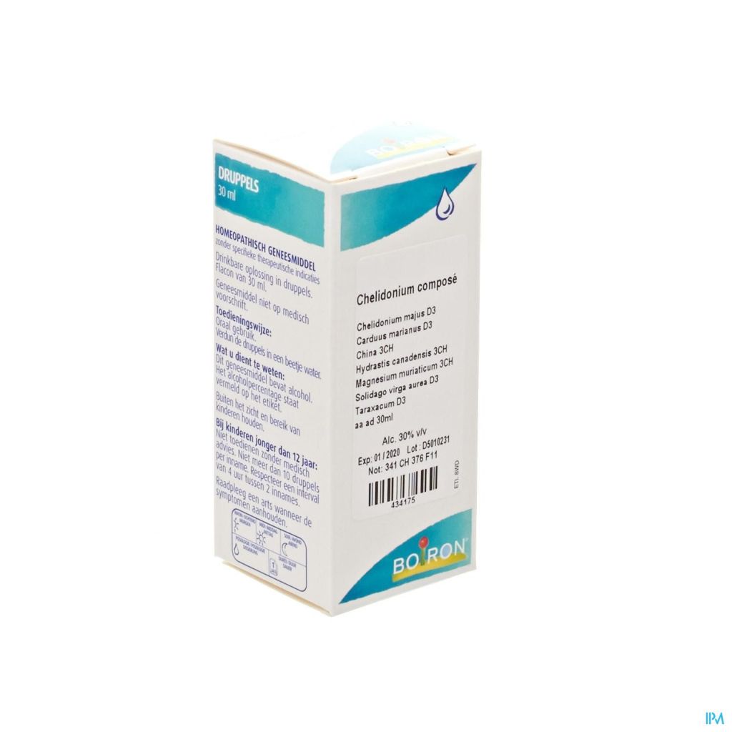 CHELIDONIUM COMPLEX GOUTTES 30 ML BOIRON : Gouttes | Pharmacodel, votre ...