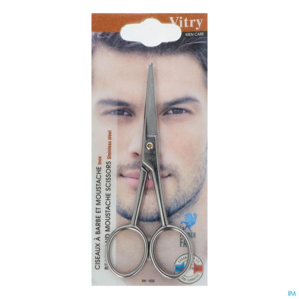 VITRY CLASSIC CISEAUX MOUSTACHE INOX : Manucure - Pedicure ...