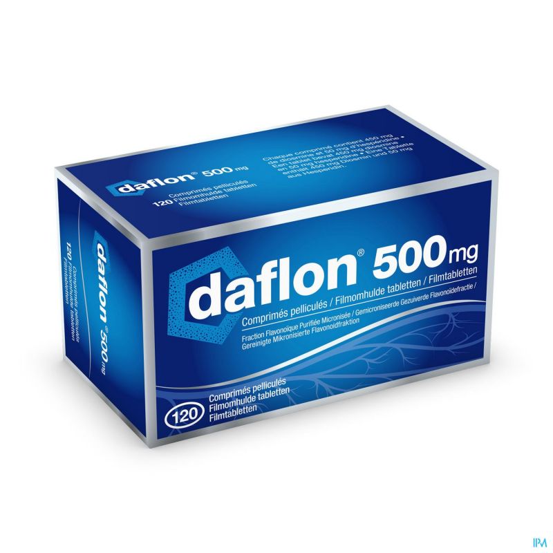 Daflon 500 Comp 120 X 500mg