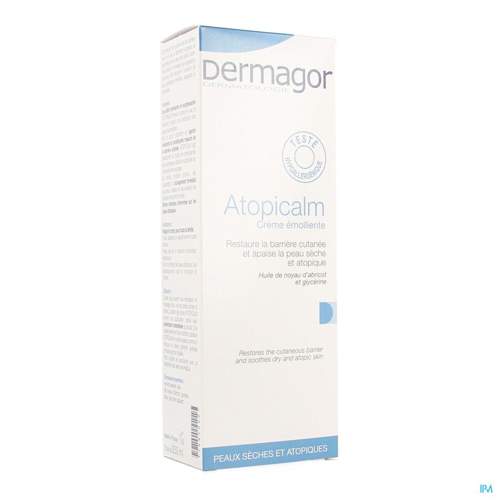 DERMAGOR ATOPICALM GEL CREME PEAU SECHE 250 ML : Crèmes - Laits - Gels ...