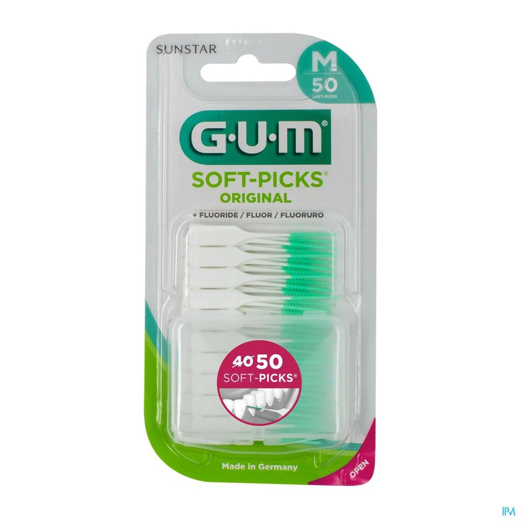 Gum Soft Picks Original Medium 50