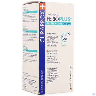 Curaprox Perioplus Balance Flacon 200 Ml : Bains de bouche | Pharmacodel, Pharmacie en Ligne