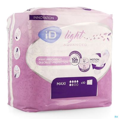 Id Light Maxi Advanced (10) : Protections anatomiques | Pharmacodel ...