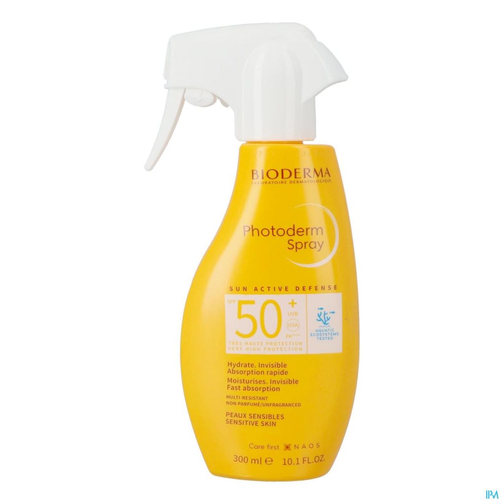 Bioderma Photoderm Spray Spf50+ 300ml : Zonnebrandcrèmes | Pharmacodel