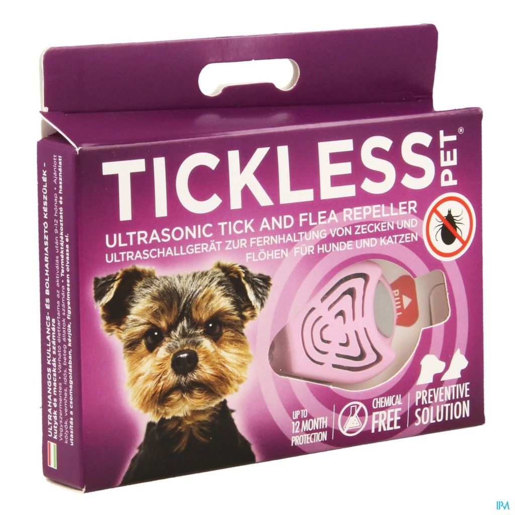 Tickless Pet Pink : Puces et fourmis | Pharmacodel, Pharmacie en Ligne