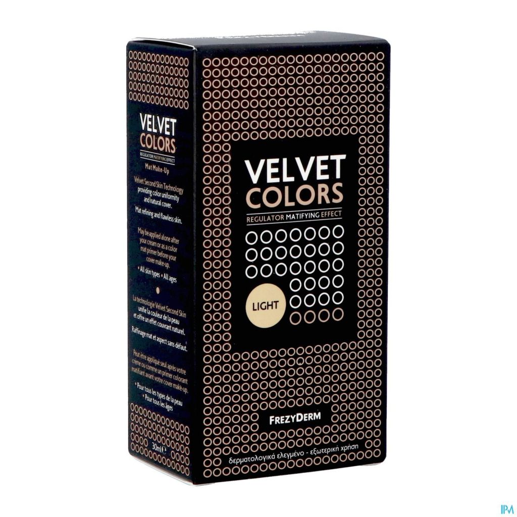 Frezyderm Make Up Velvet Color Light 30 Ml : Fonds de teint ...