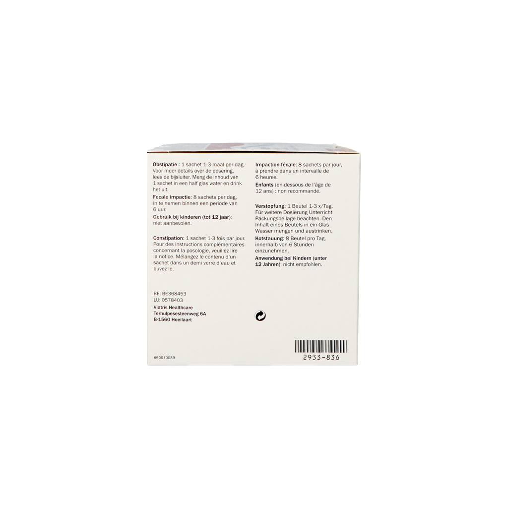 MOLAXOLE SACHETS 30 X 13,8 G : Constipation | Pharmacodel, votre ...