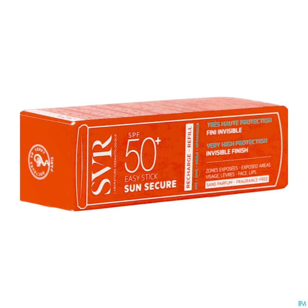 Svr Sun Secure Easy Stick Spf50+ Refill 10g : Zonnebrandcrèmes ...