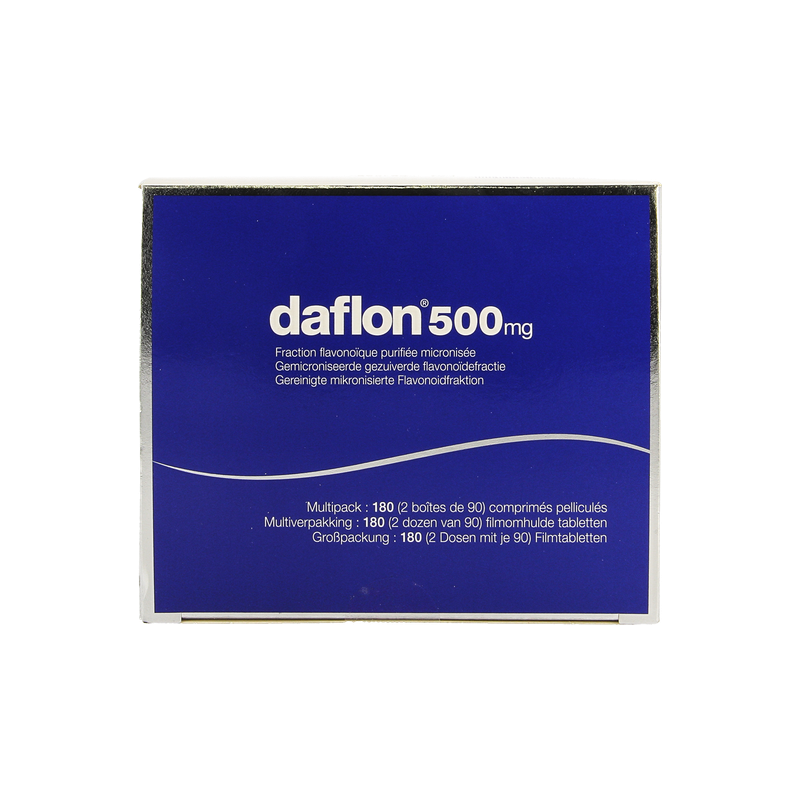 DAFLON COMPRIMES 180 X 500 MG : Hémorroïdes | Pharmacodel, votre Pharmacie en Ligne
