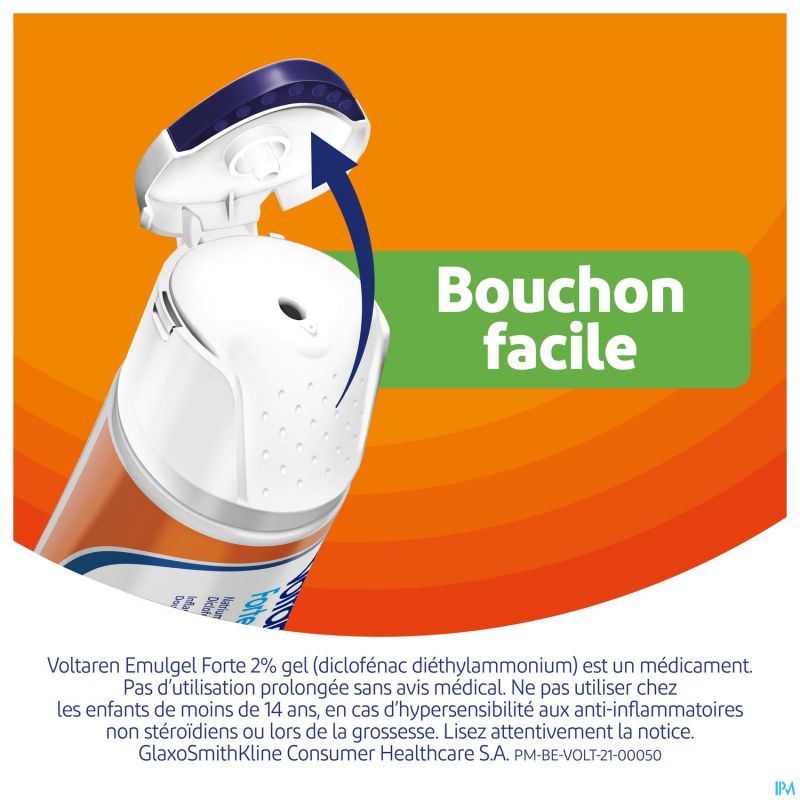 VOLTAREN EMULGEL FORTE 2% GEL 100 G : Douleurs musculaires et articulaires | Pharmacodel ...