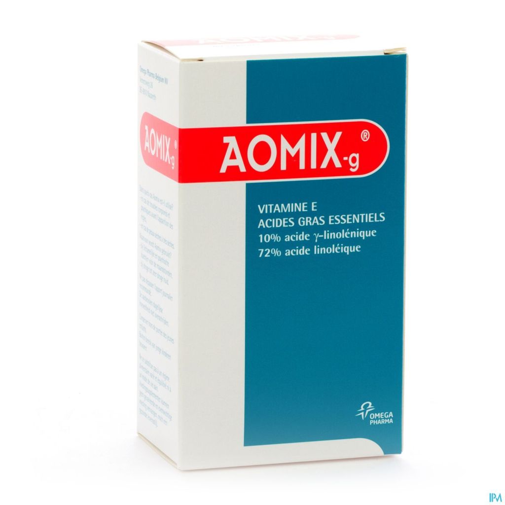 AOMIX G CAPSULES 80 X 605 MG : Acides gras | Pharmacodel, votre ...