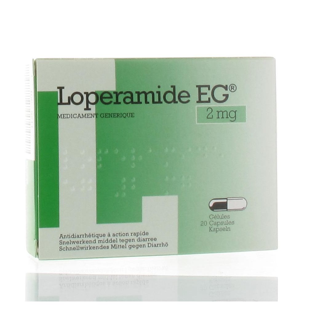 LOPERAMIDE EG GELULES 20 X 2 MG : Diarrhée | Pharmacodel, votre ...