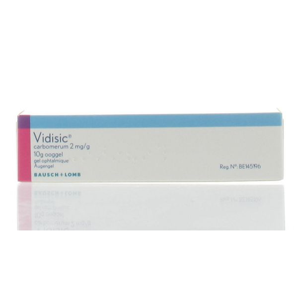 VIDISIC GEL OCULAIRE 10 G : Yeux secs ou irrités | Pharmacodel, votre Pharmacie en Ligne