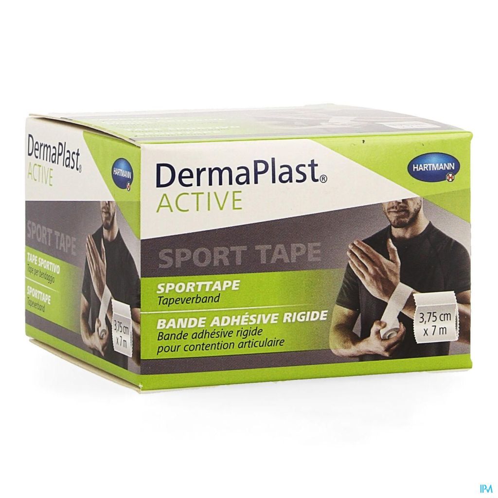 HARTMANN DERMAPLAST ACTIVE SPORT TAPE BLANC 3,8 CM X 7 M : Strapping ...