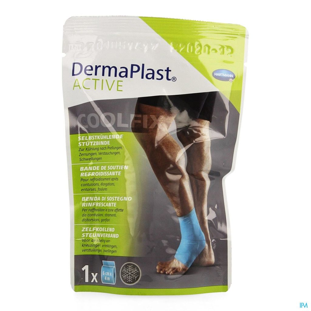 HARTMANN DERMAPLAST ACTIVE COOLFIX BANDAGE 6 CM X 4 M : Thérapie par le ...