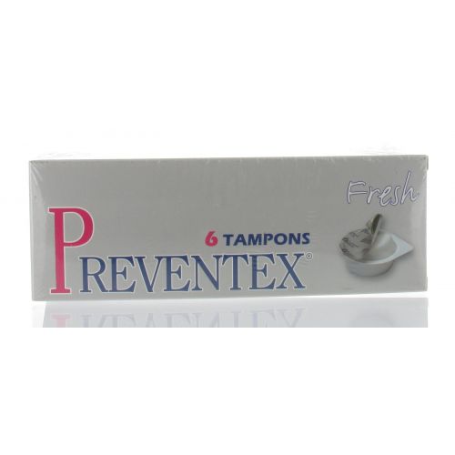 PREVENTEX TAMPONS FRESH (6) : Hygiène intime | Pharmacodel, votre ...