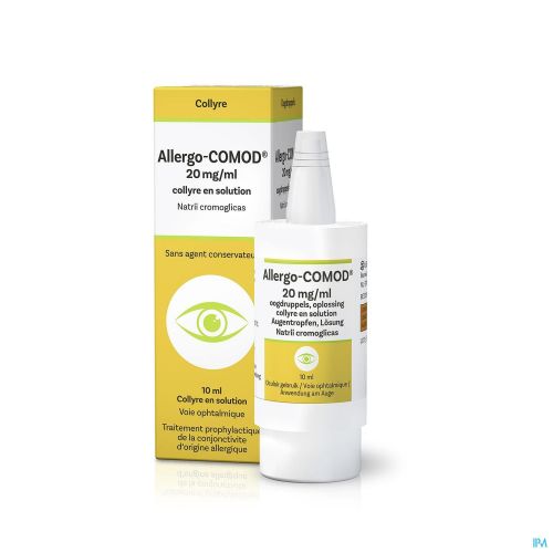ALLERGO COMOD 2% COLLYRE 10 ML : Gouttes pour les yeux | Pharmacodel ...