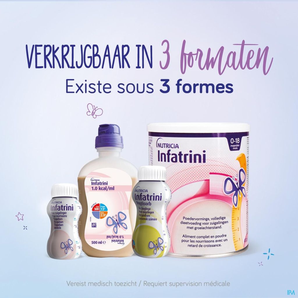 INFATRINI 0-18 MOIS LIQUIDE 125 ML : Nutrition médicale | Pharmacodel ...