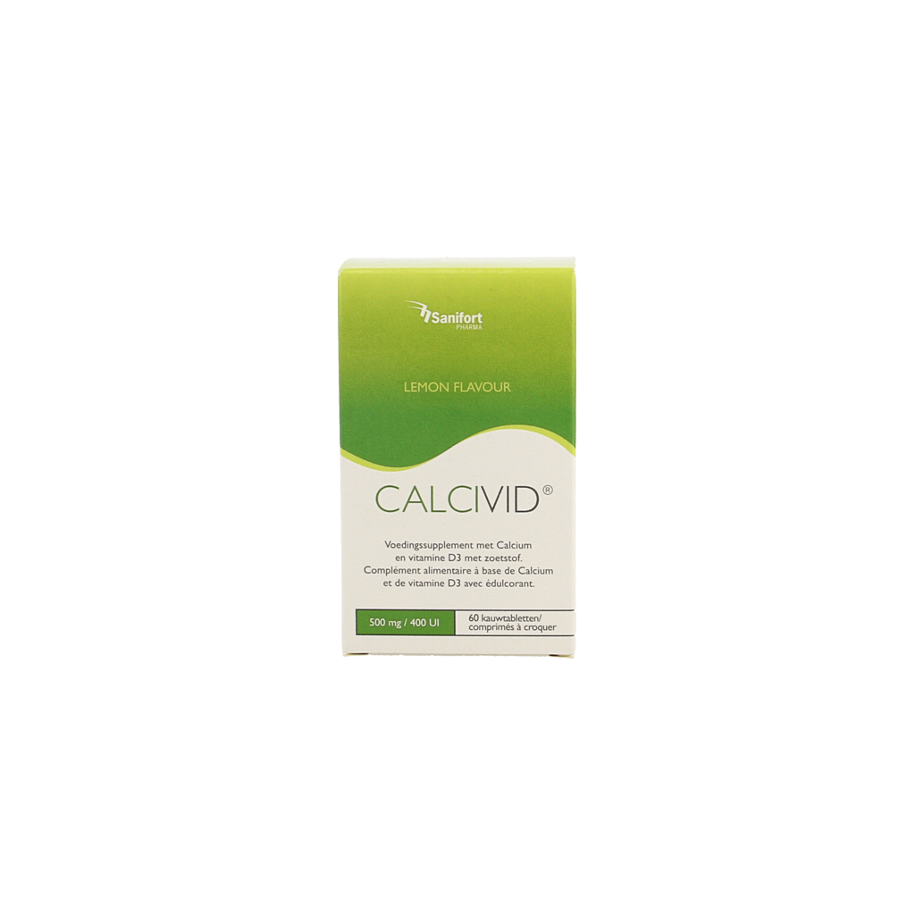 CALCIVID 500 MG / 400 IE LEMON CHEW 60 COMPRIMES : Vitamine D et ...