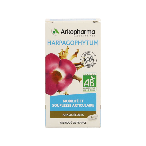 ARKOGELULES HARPADOL BIO 45 CAPSULES : Arkogelules | Pharmacodel, votre Pharmacie en Ligne