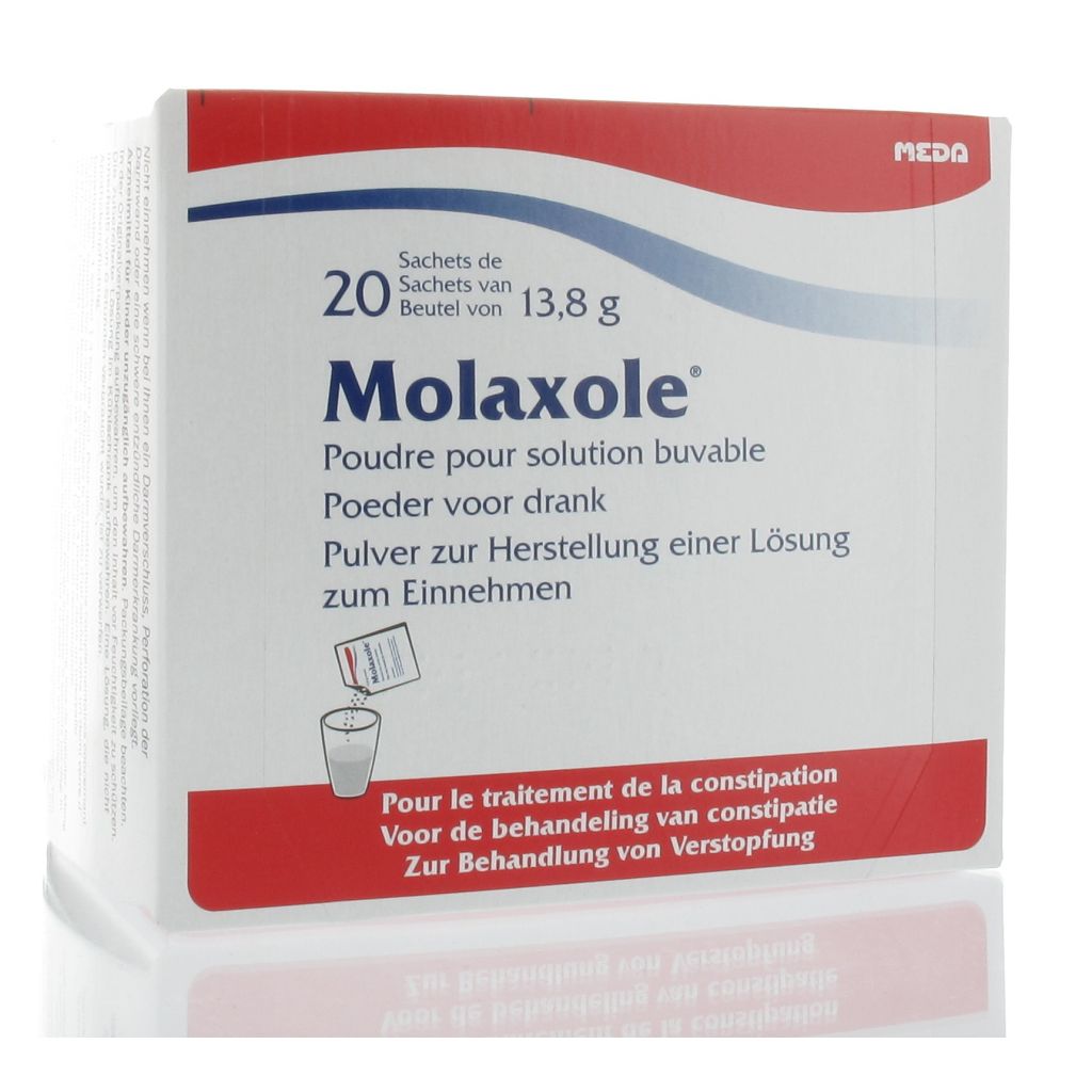 MOLAXOLE SACHETS 20 X 13,8 G : Constipation | Pharmacodel, votre ...
