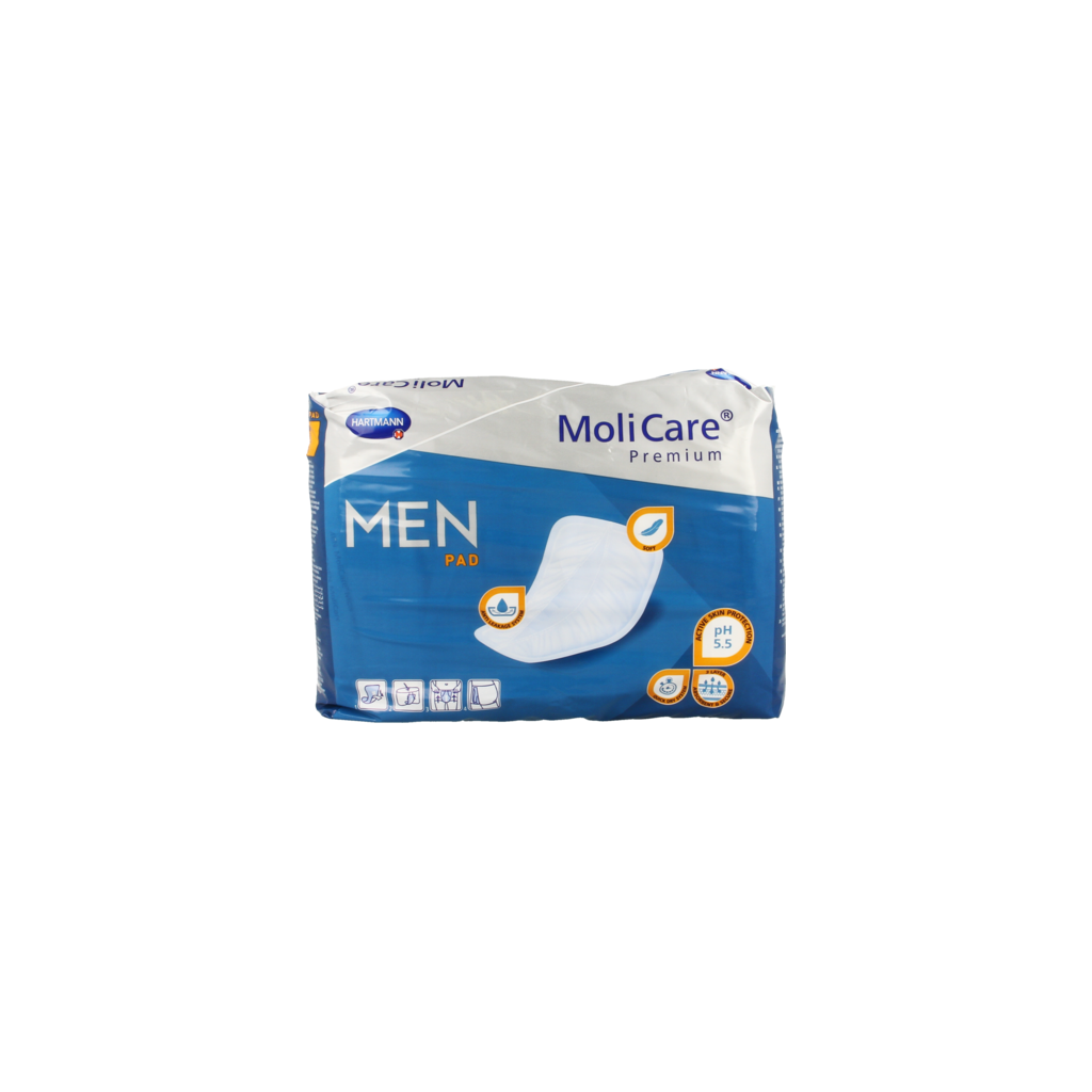 HARTMANN MOLICARE PREMIUM MEN PAD 5 GOUTTES (14) : Protections ...