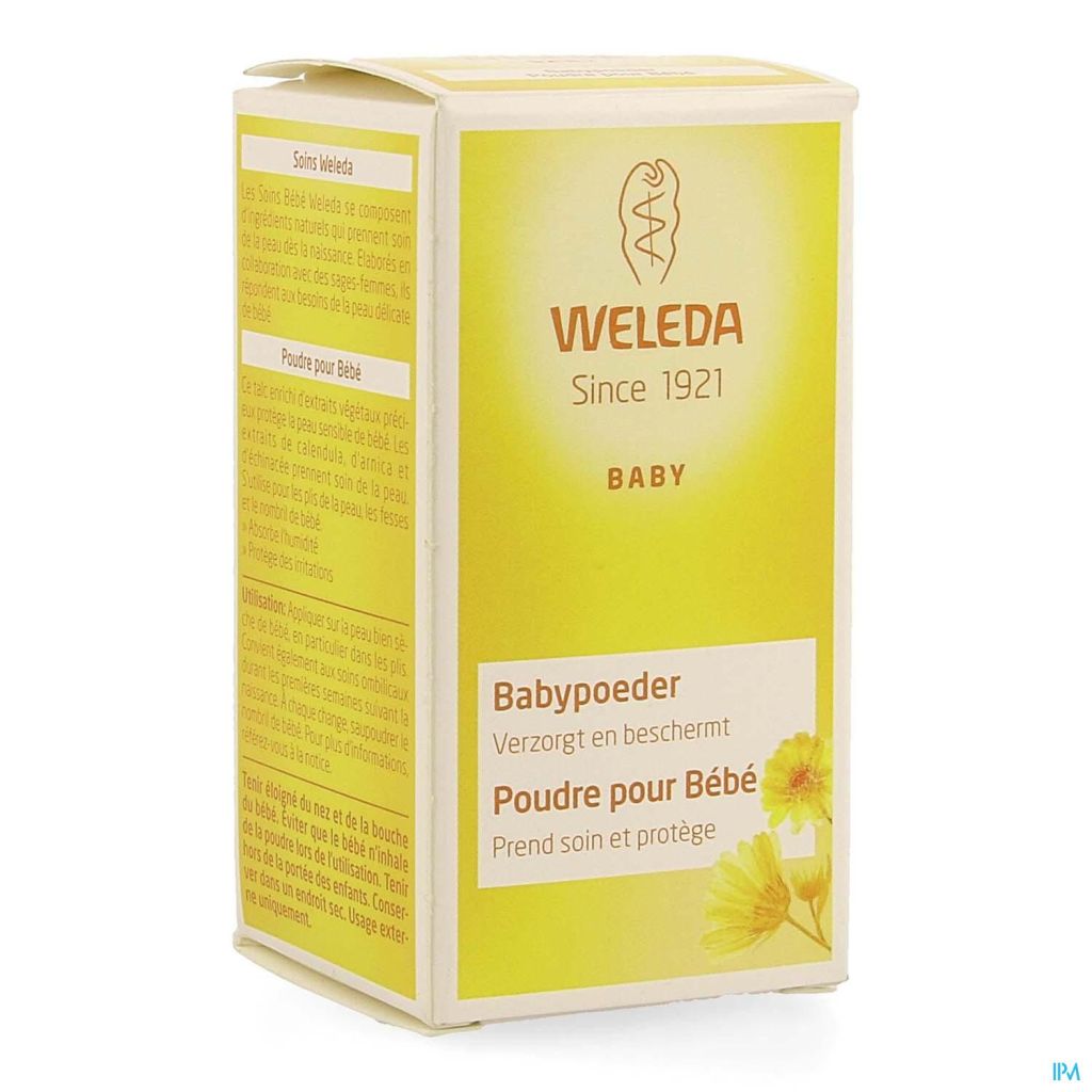 WELEDA POUDRE POUR BEBE 20 G : Le change | Pharmacodel, Pharmacie en Ligne
