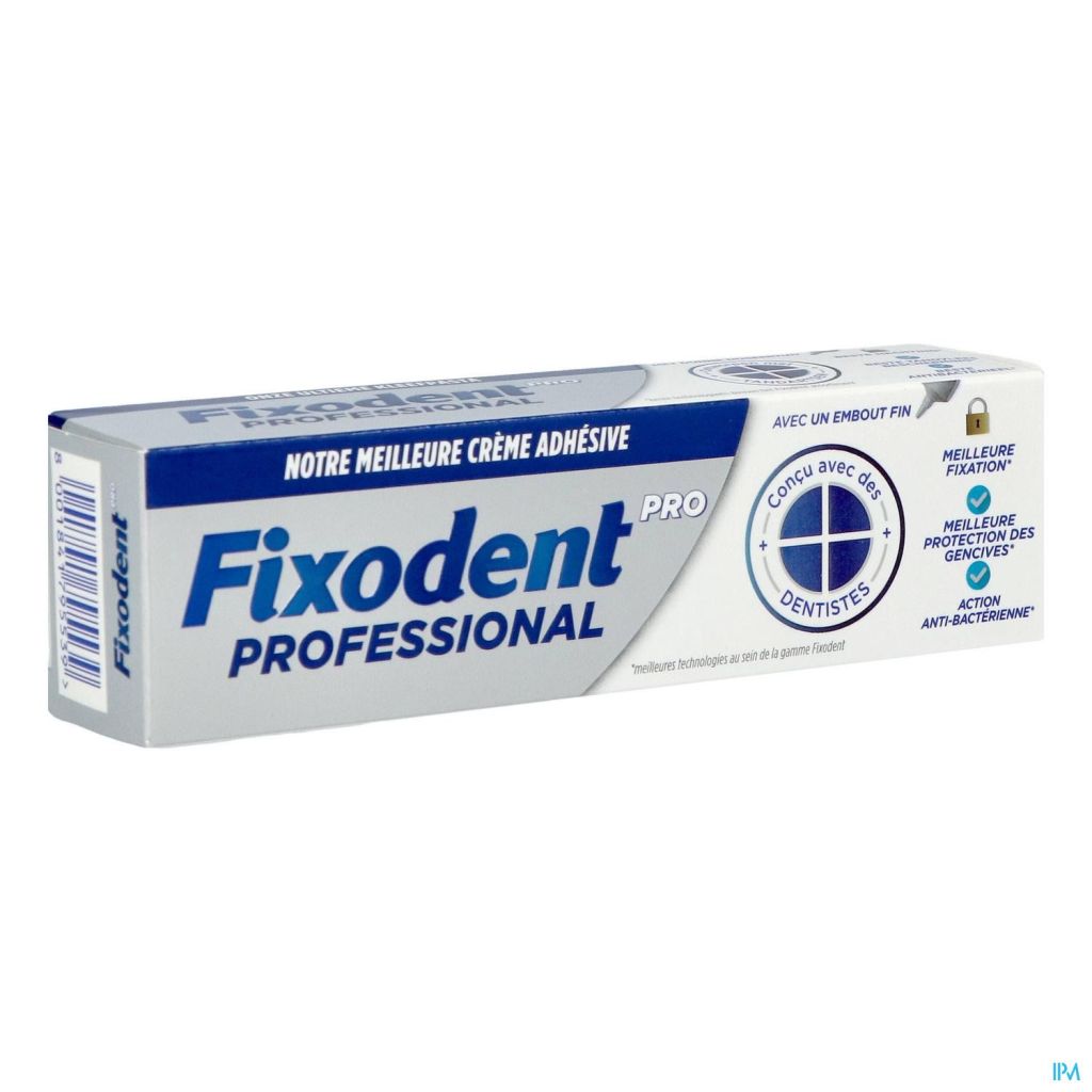 FIXODENT PRO PROFESSIONAL 40 G : Colles | Pharmacodel, Pharmacie en Ligne