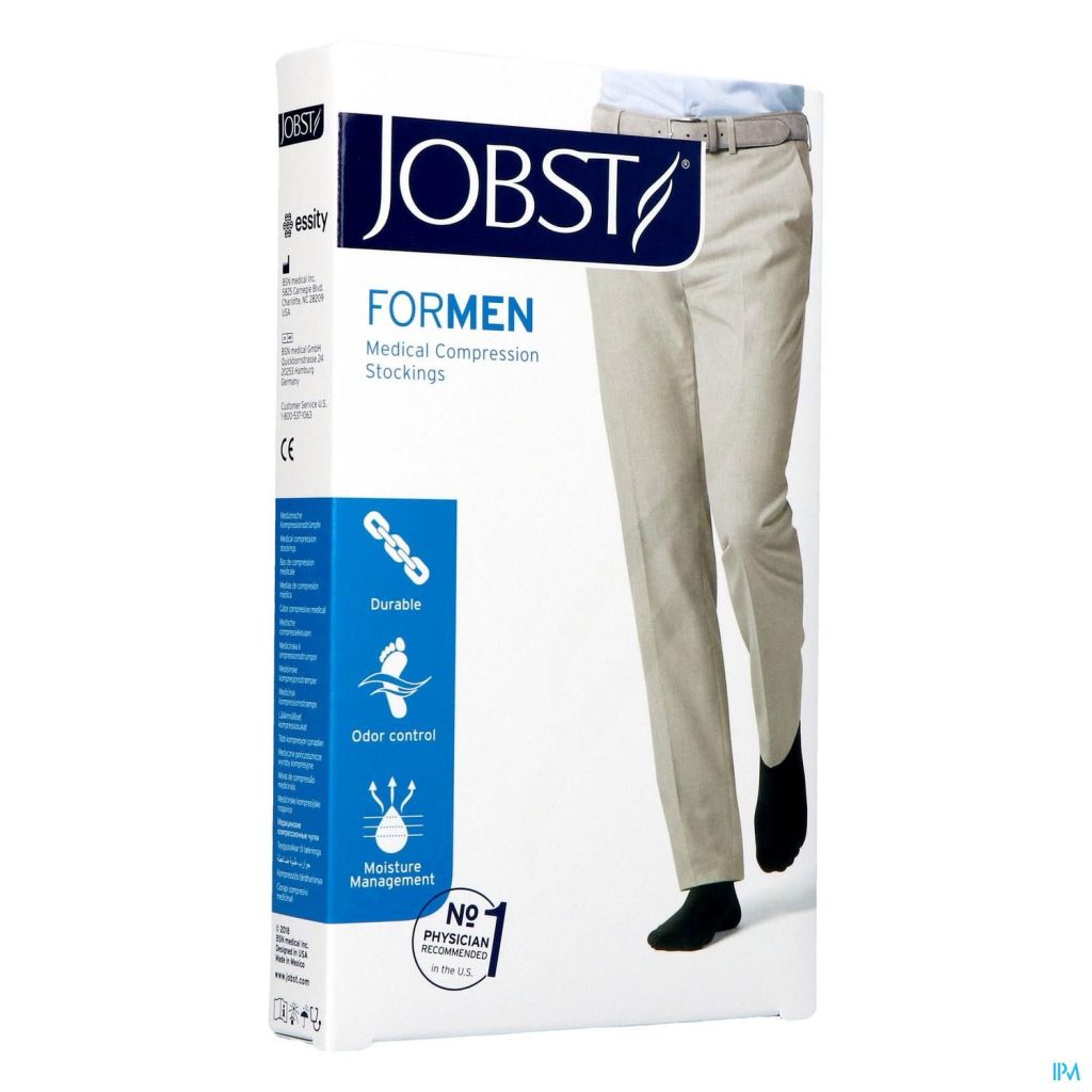 JOBST FOR MEN AD C2 20-30 NOIR L : Matériel médical et premiers soins ...