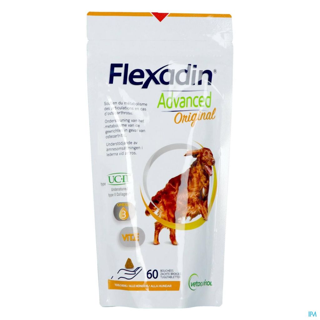 FLEXADIN ADVANCED ORIGINAL 60 CHEW : Articulations | Pharmacodel ...