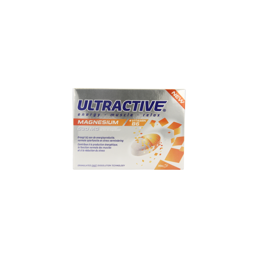 ULTRACTIVE ENERGY MAGNESIUM MUSCLES RELAX 30 COMPRIMES : Magnésium ...