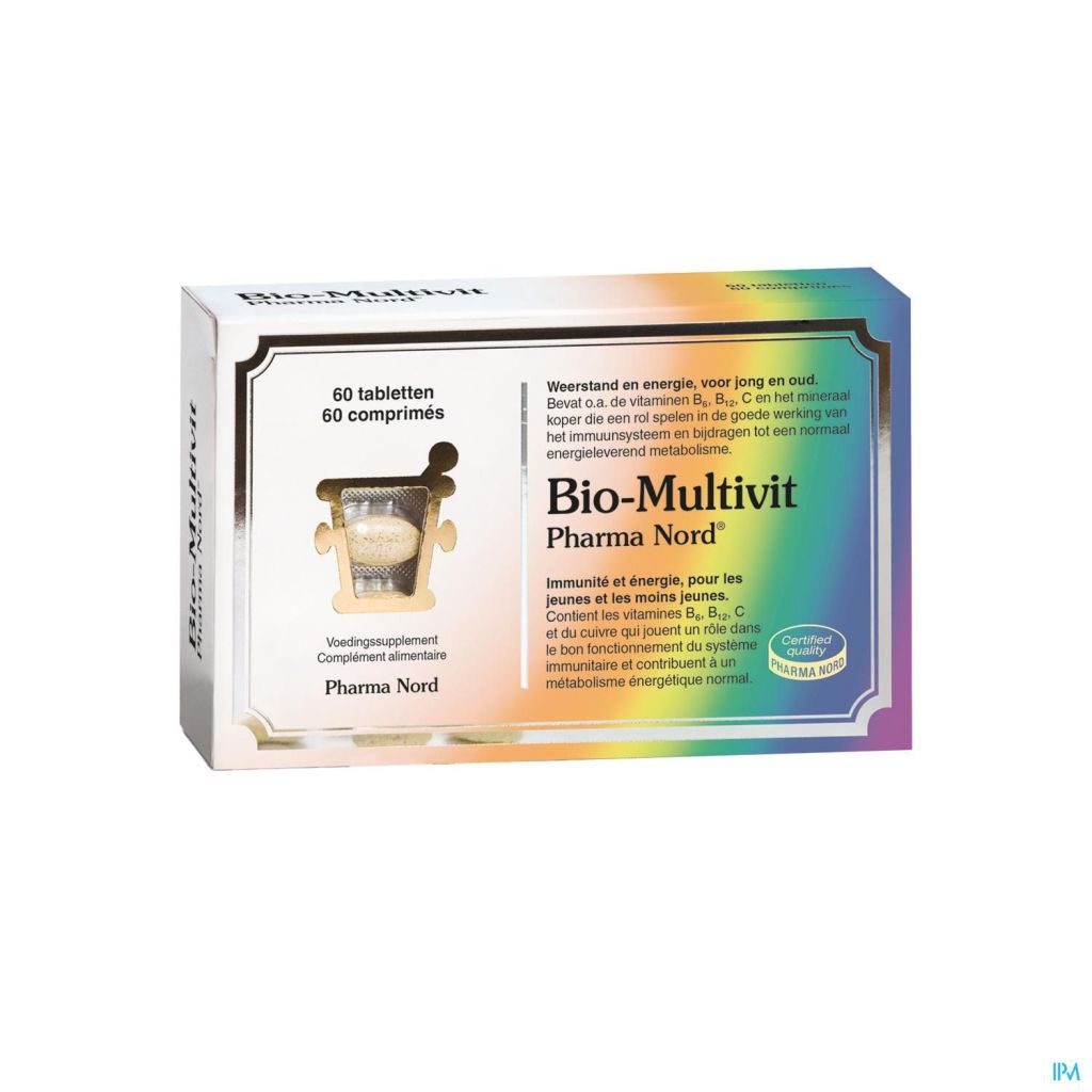 BIO MULTIVIT 60 COMPRIMES : Adultes | Pharmacodel, Pharmacie en Ligne