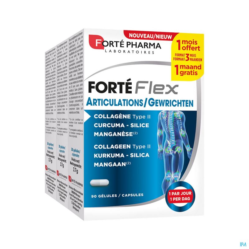 FORTE FLEX ARTICULATION 90 CAPSULES : Articulations souples | Pharmacodel, Pharmacie en Ligne