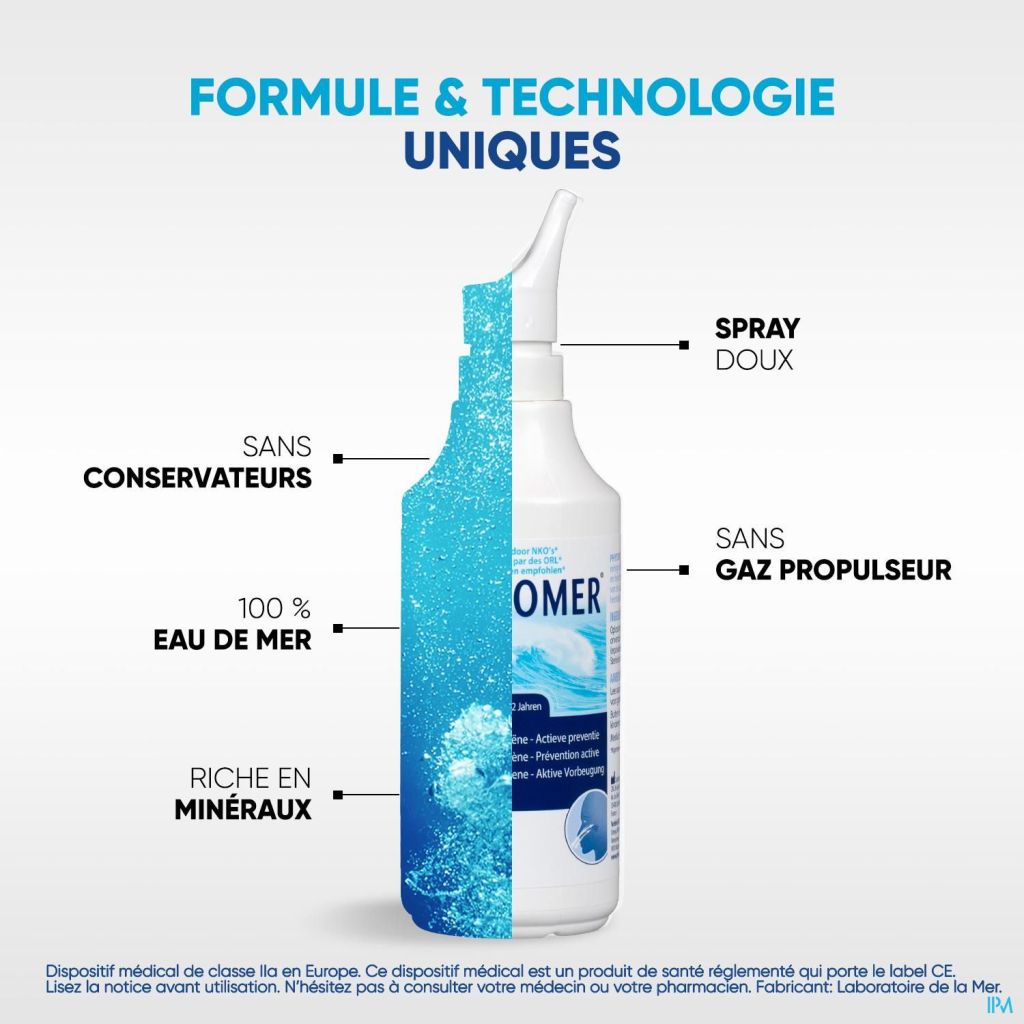 PHYSIOMER JET NORMAL 210 ML : Nez | Pharmacodel, votre Pharmacie en Ligne