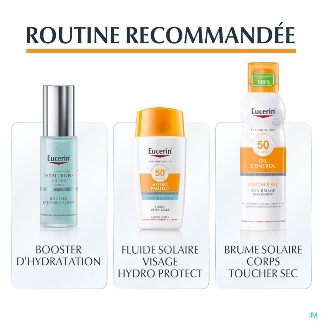 EUCERIN SUN HYDRO PROTECT ULTRA LEGER IP50+ 50 ML : Crèmes solaires ...